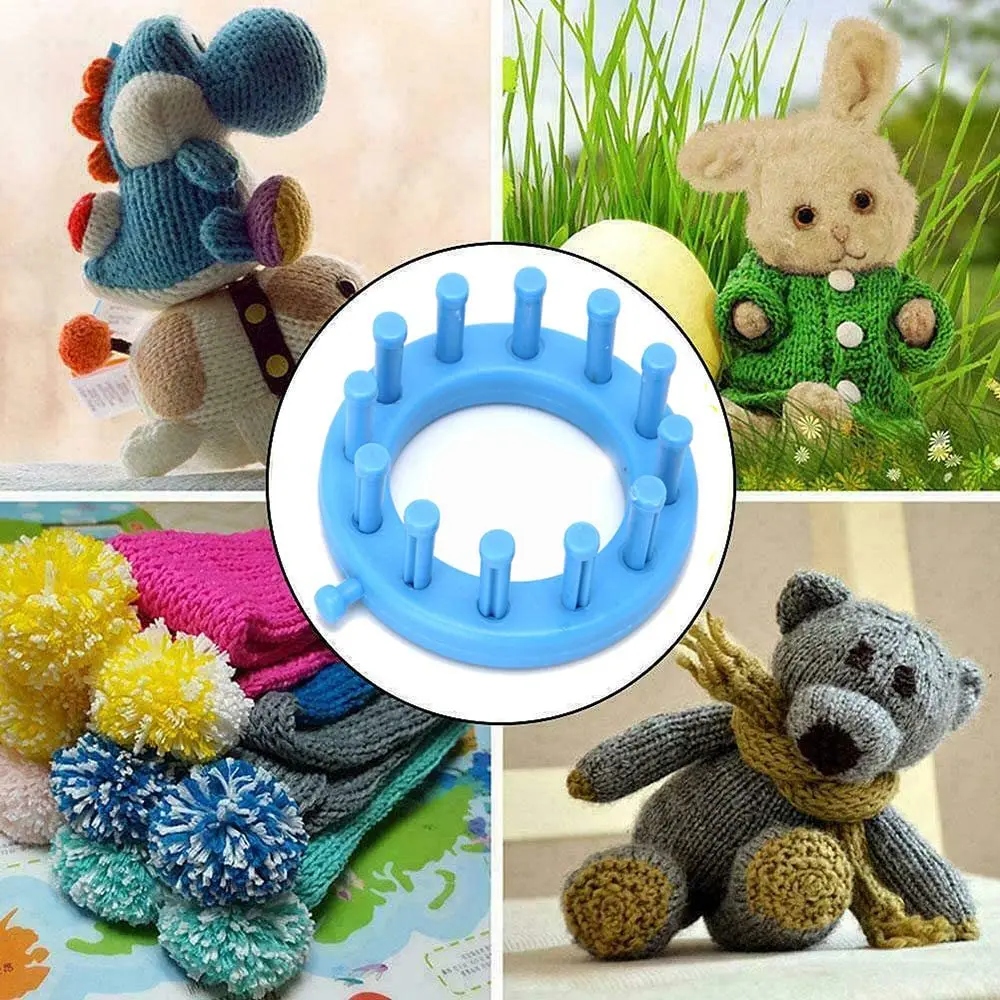 Circle Circular Round Knitting Looms Set for DIY Crafts