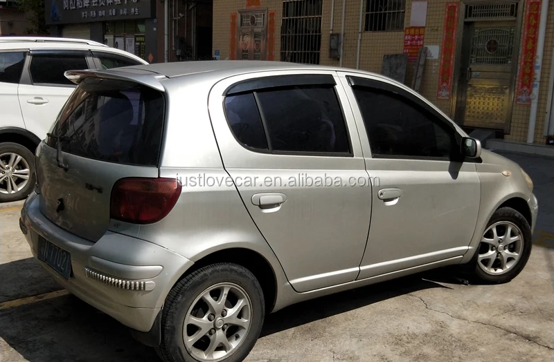 ABS Roof Spoilers for Toyota Vitz 2004-2011 - Stylish & Durable