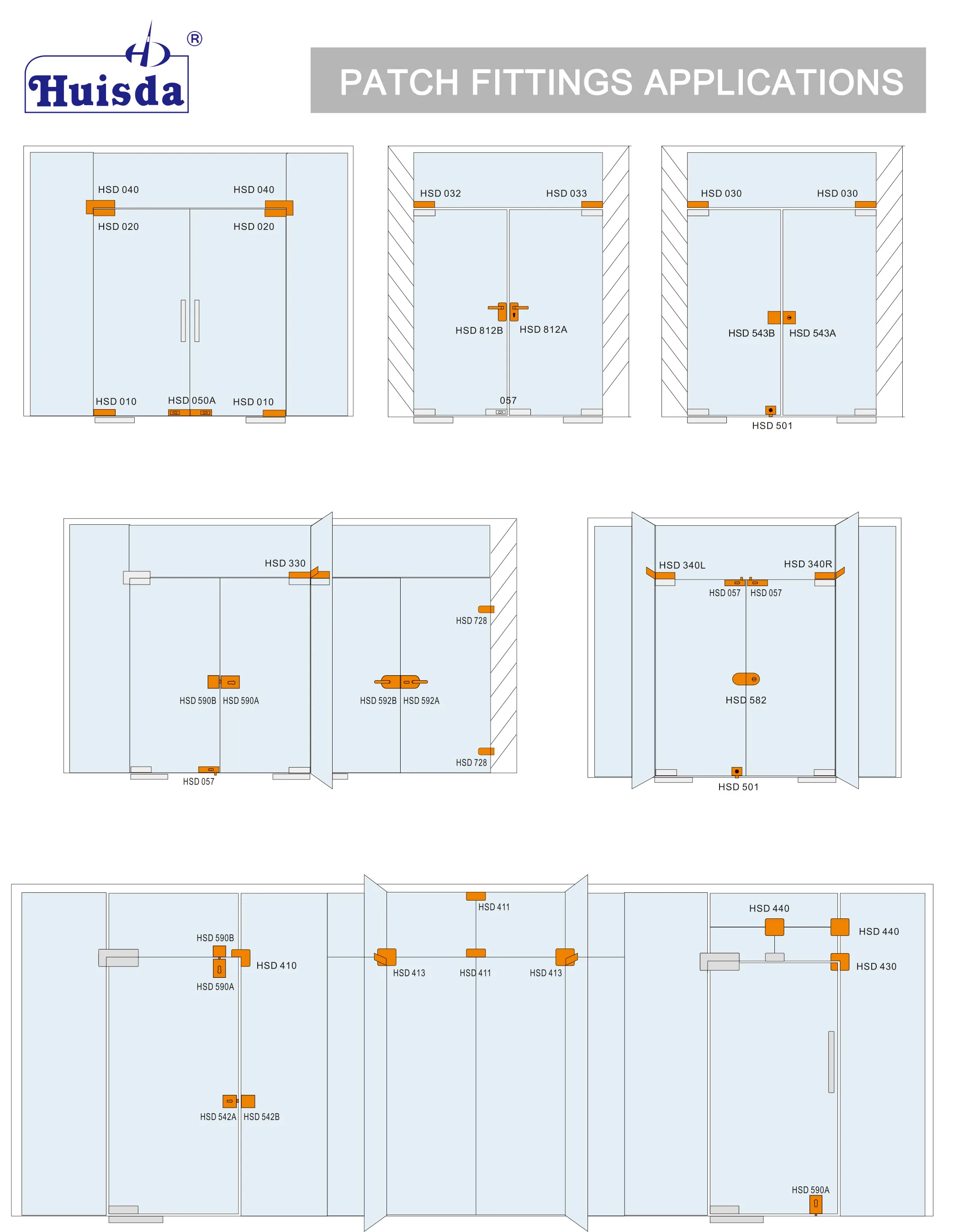 Glass Door Patch Fitting Long Type Durable Bottom Lock Rail Patch Fitting For Frameless Glass ...