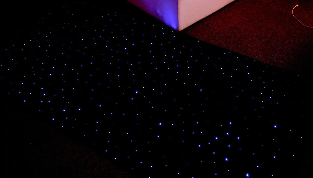 Light Up Fiber Optic Floor Black Carpet And Rugs - Buy Fiber Optic ...
