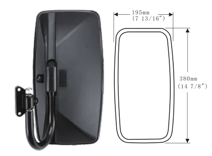 High Quality Side Mirrors for Hino Dutro & Toyota Trucks