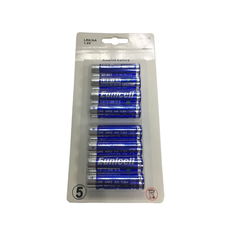 Lr6/aa Battery 1.5v Aa Alkaline Lr6 Am3 Aaa 1.5v Dry Battery - Buy Lr6 ...
