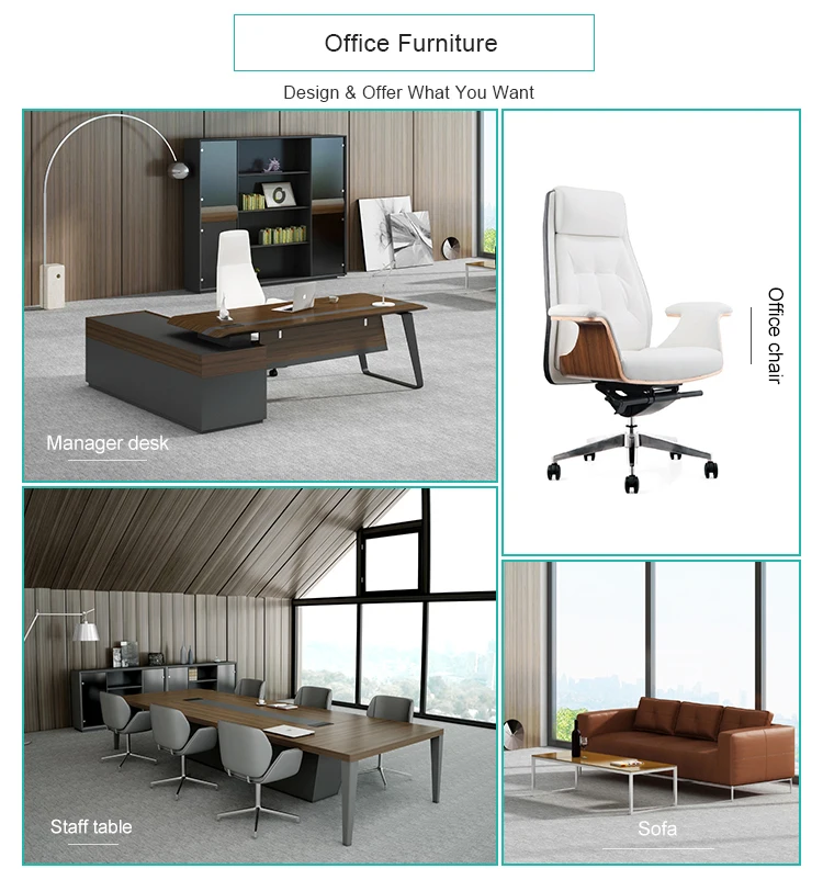 Mdf Luxury Executive Desk Office Furniture - Buy Office Table Office ...