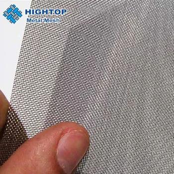 100x100 0.1mm Wire 25um 316l Ultra Fine Stainless Steel Woven Wire Mesh ...