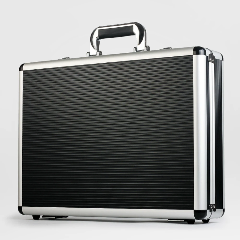 Black Aluminum Briefcase