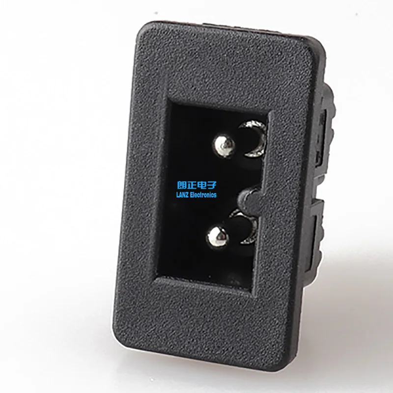 Lz-8-6d Iec 60320 C8 Power Ac Inlet 2pin Socket 250v Inlet Module Plug ...