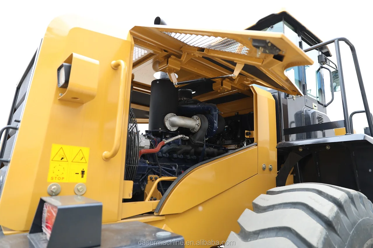 Tider Boom Loader 4 Ton 5 Ton 6 Ton Zl50 Wheel Loader With Cab - Buy ...