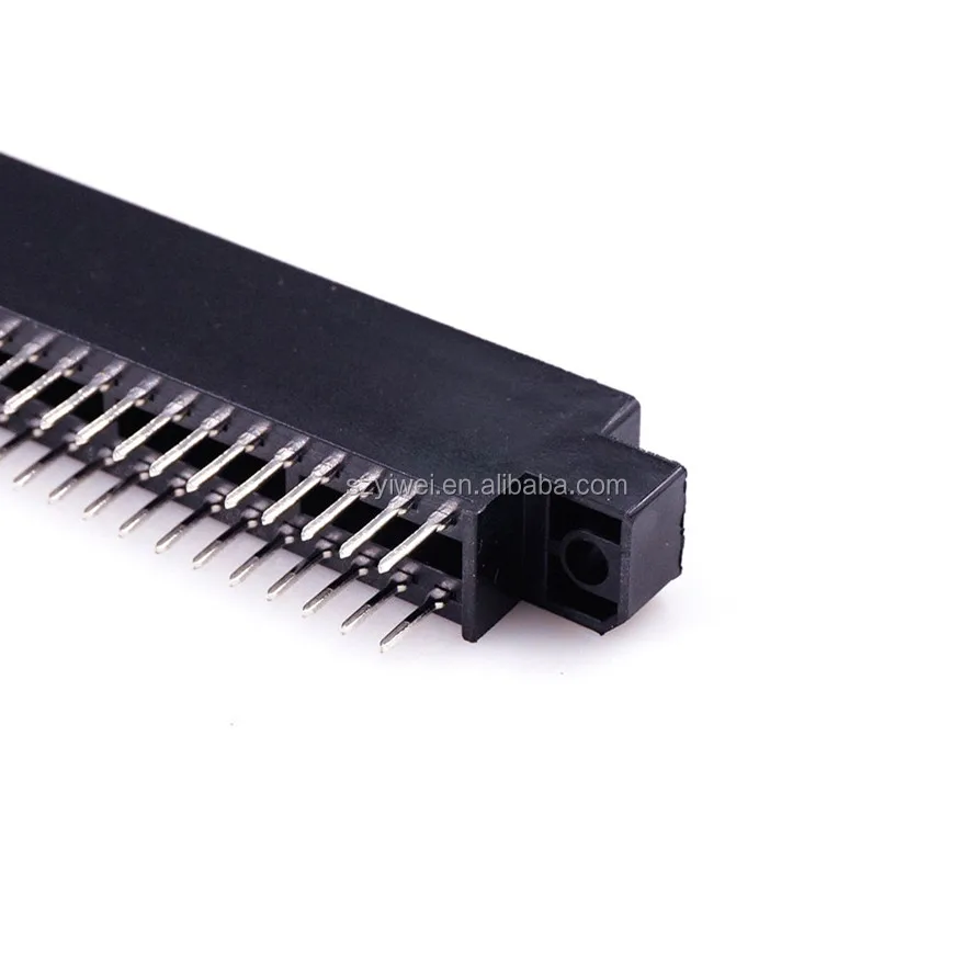 Card Edge Connector Slot 3.175 mm Pitch 100 Pin PCB Socket for Panel ...