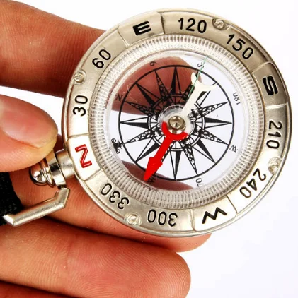 Classic Pocket Watch Style Compass Portable Outdoor Navigation Tools ...