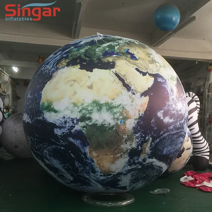 Large Inflatable Balloon Earth Globe For Earth Day - Buy Inflatable ...