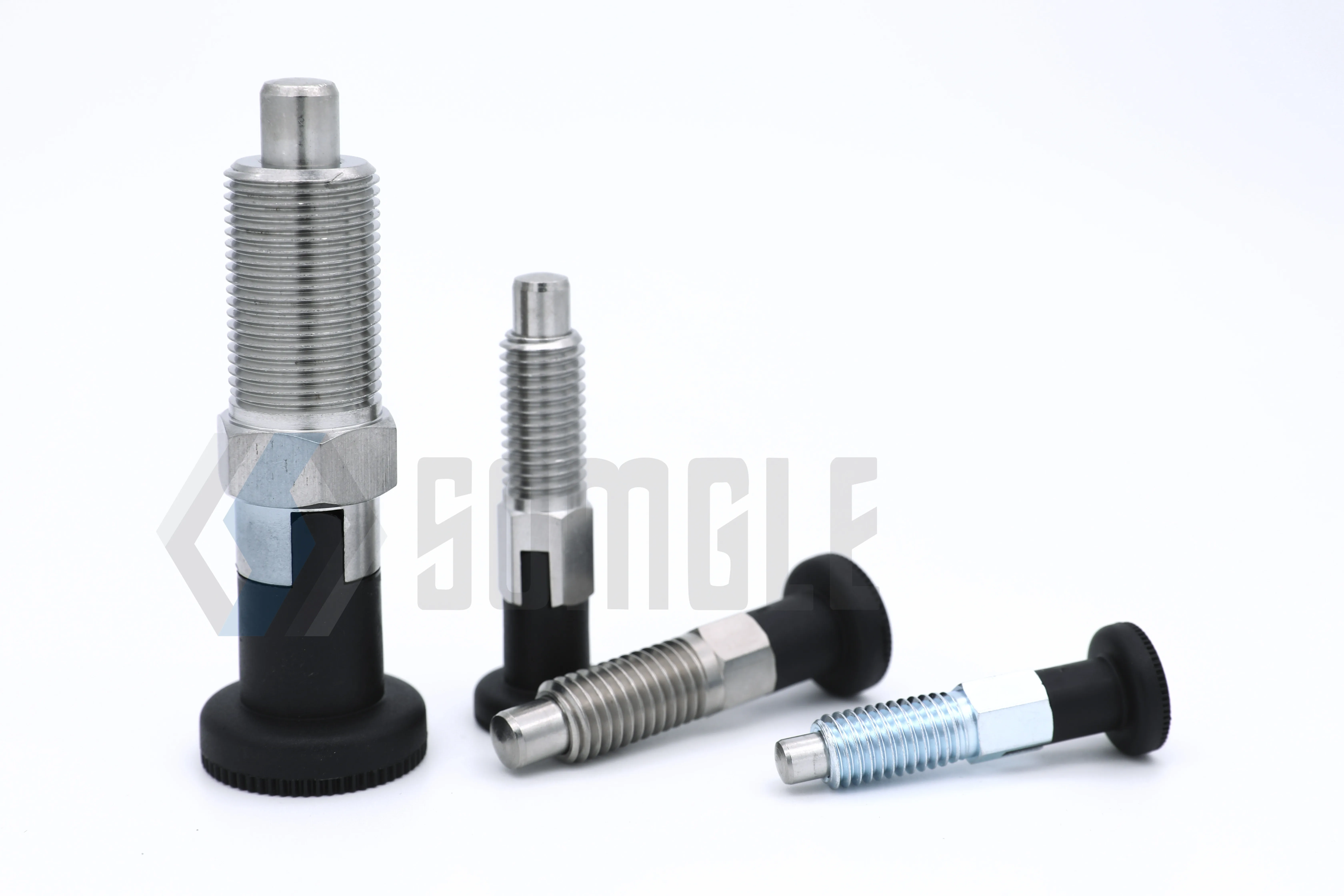 Spring Latches Index Plungers With Flange For Surface Mounting Indexing ...