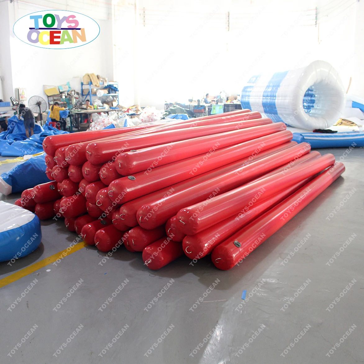 Hot Sale Inflatable Floating Pillar Buoy Tube For Water Park - Buy ...
