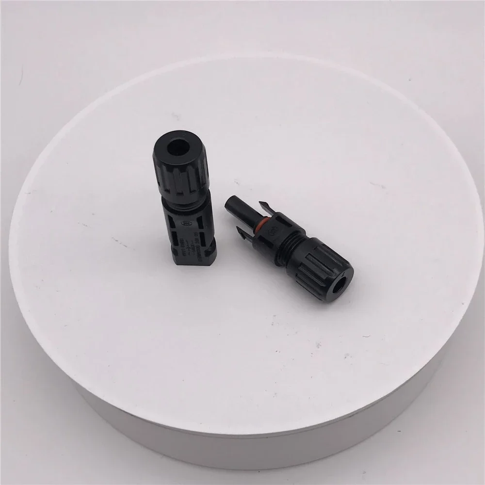 Sinasoalr Male & Female Solar Cable Connectors Ip67 Waterproof 100v 30a ...