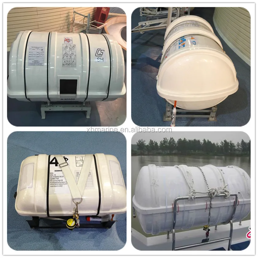 SOLAS Marine Life Raft - Self Inflation Liferaft for 4-150 Man