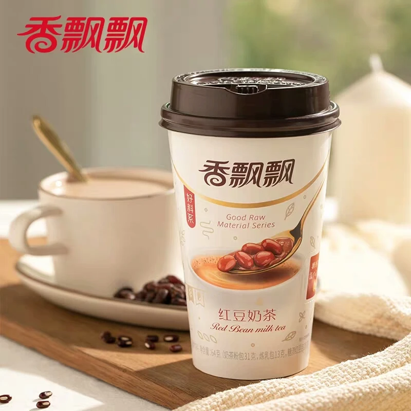 Wholesale Milk Tea Chinese Famous Instant Milk Tea Xiangpiaopiao Red ...