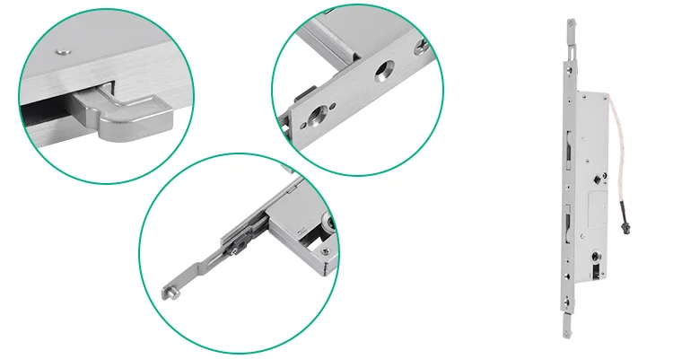 35 Mm Keyless Hook Lock Body for Electric Sliding Doors