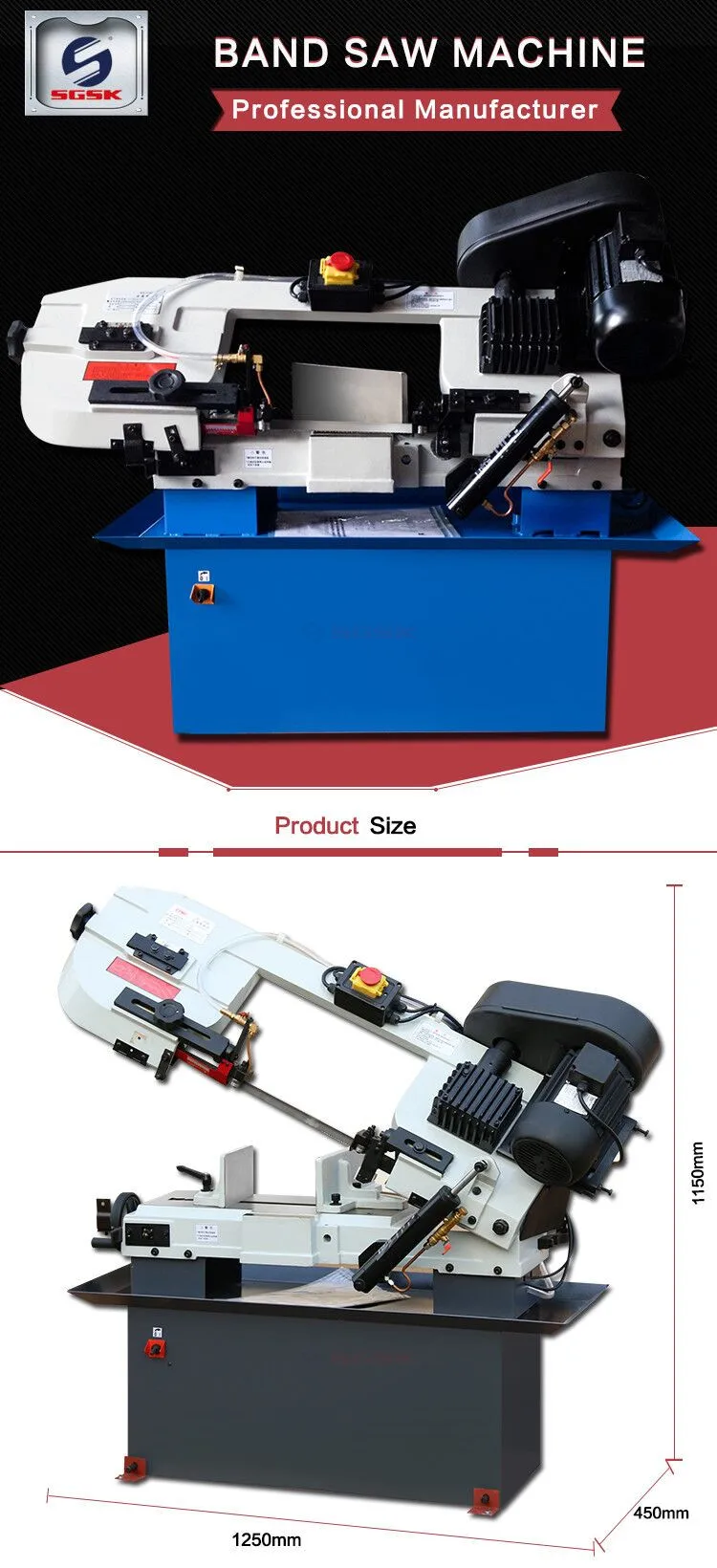 Metal Saw Machine BS-712R Single Side Saw Machine| Alibaba.com