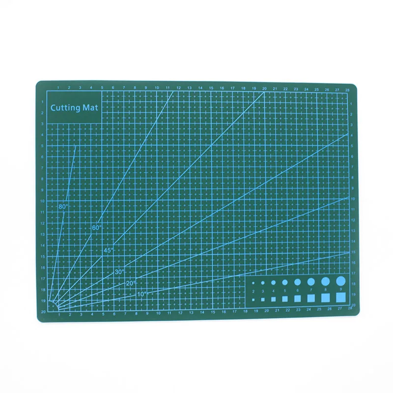 A4 Pvc Cutting Mat Cutting Pad Patchwork Double Printed Self Healing ...