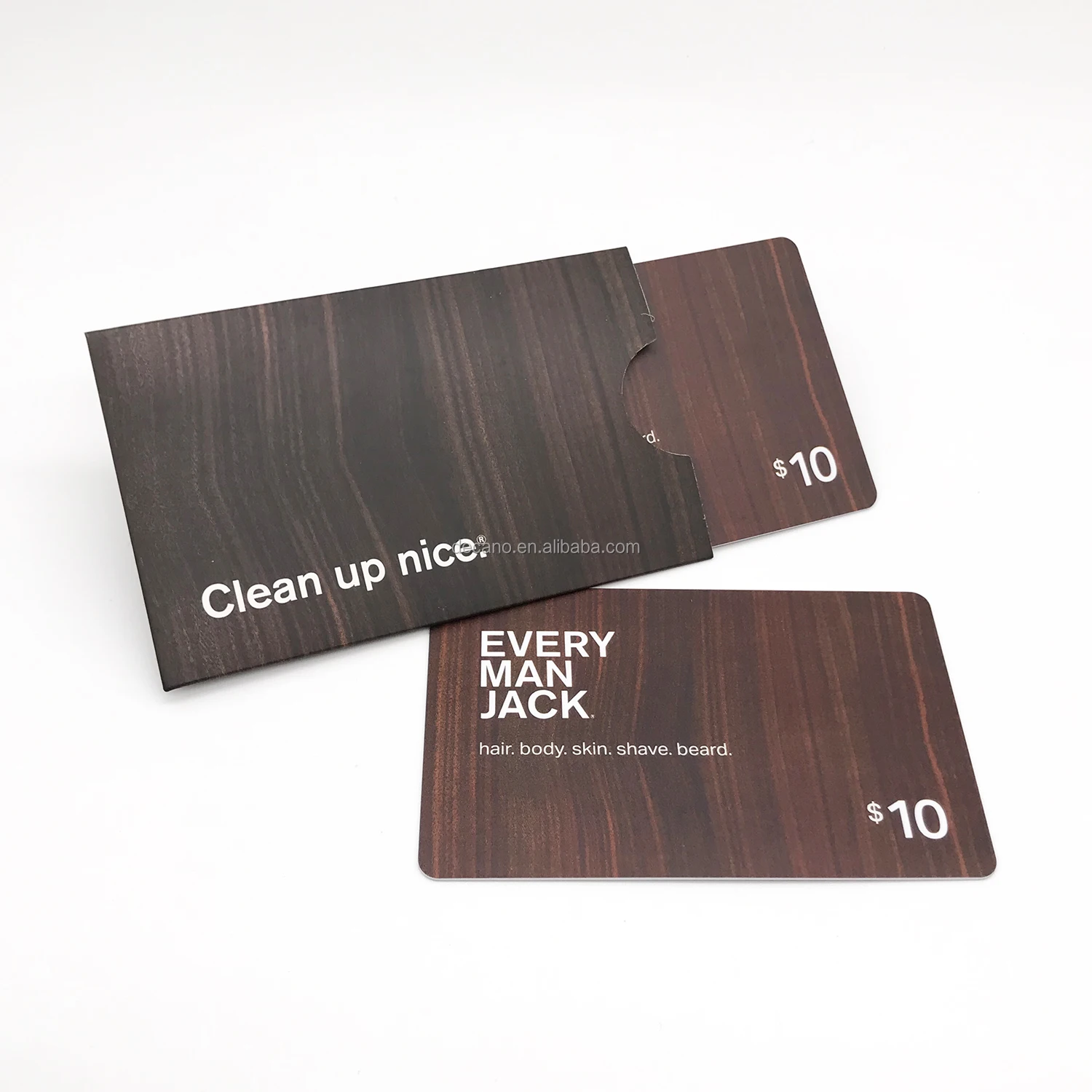 Customized Printing Gift Card with Paper Card Holder