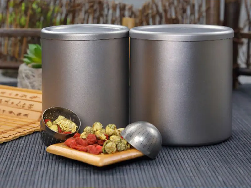 Insulated Double Wall 450ml 15.2oz Camping Cup Folding Titanium Water ...