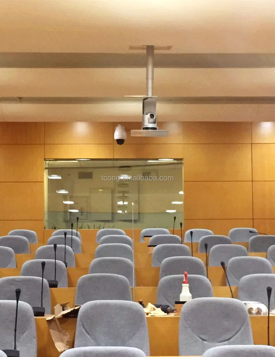 Ceiling CCTV Camera Lift - 1.5M Motorized Telescoping Mount