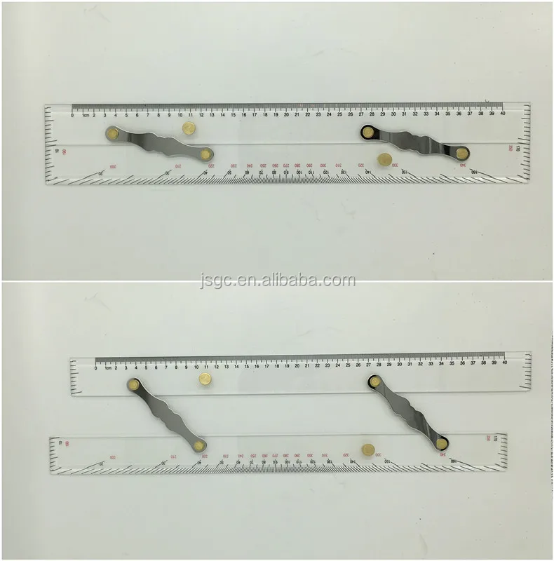 Nautical Equipment Plastic Marine Parallel Ruler 450mm / Impa 371001 ...