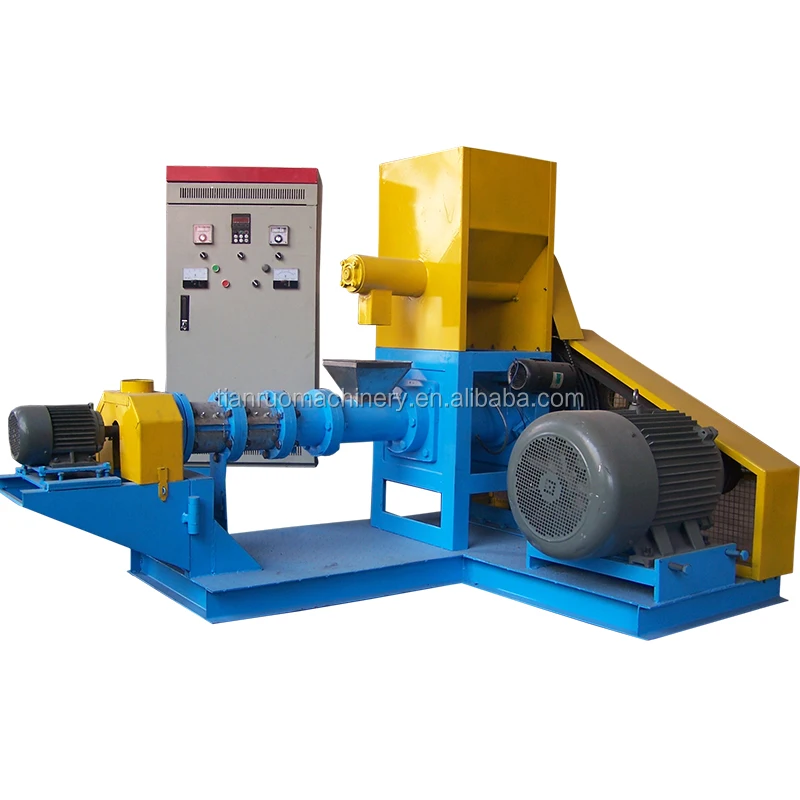 High Protein Soya Meal Extruder Full Fat Soybean Extruder Machinery ...