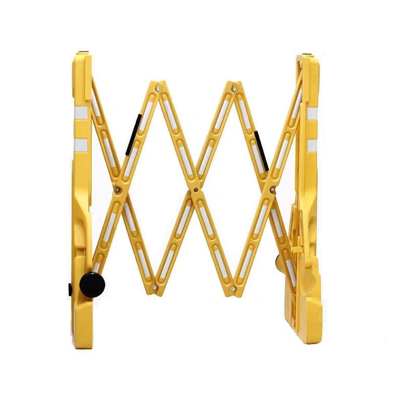 Height 106CM Expandable Fence Crowd Control Barriers Plastic Escalator ...