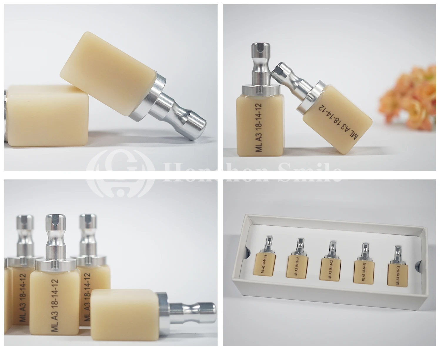 Dental Composite Resin Milling Blocks - 18x14x12mm LT/HT/ML