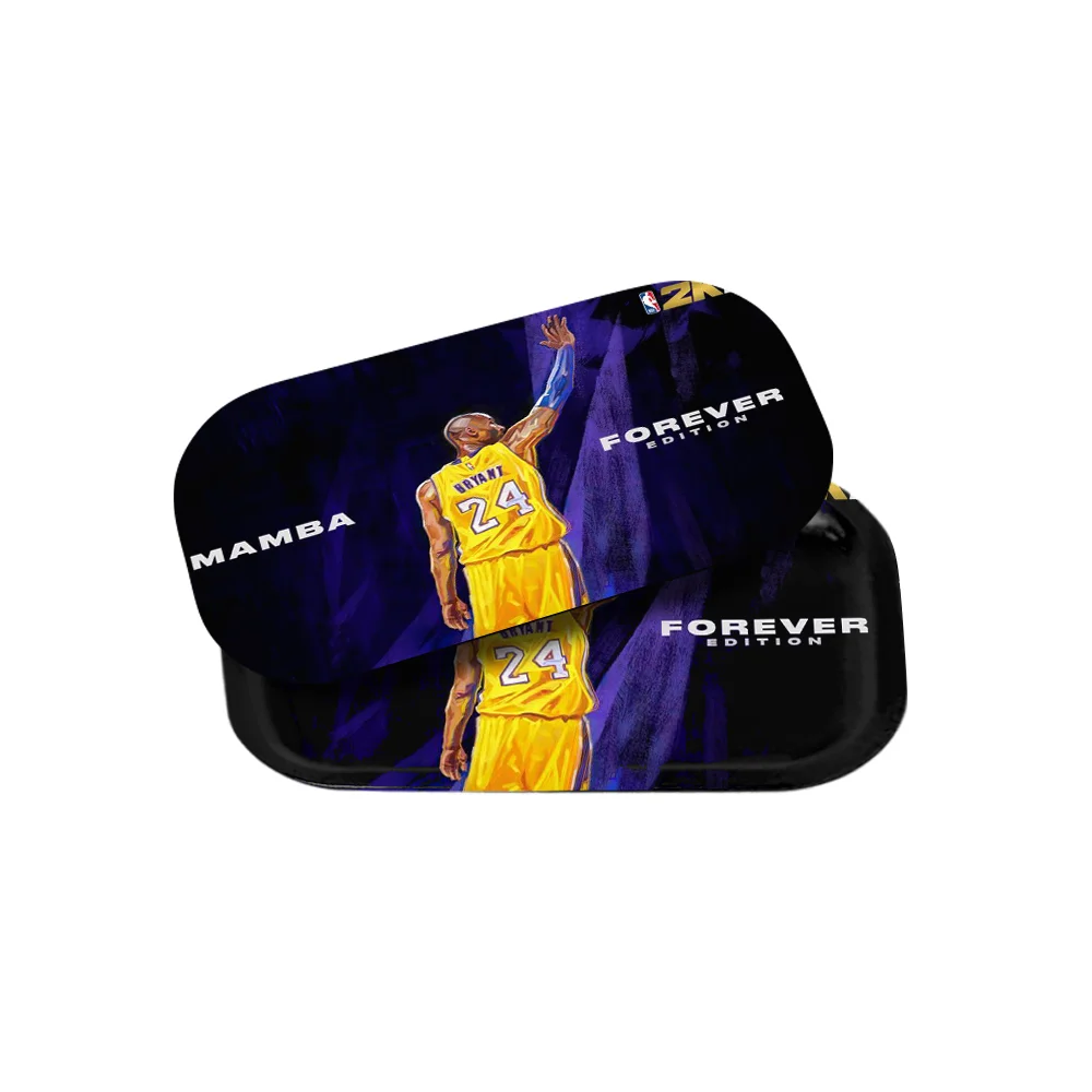 A 18*14cm Custom Logo Smoke Metal Herb Trays Plain Weed Cigarette Tray ...