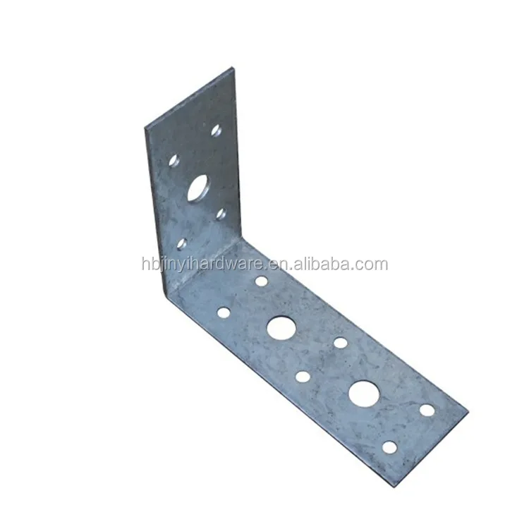 Galvanized L-Shaped Metal Angle Steel Bracket - ANSI Standard