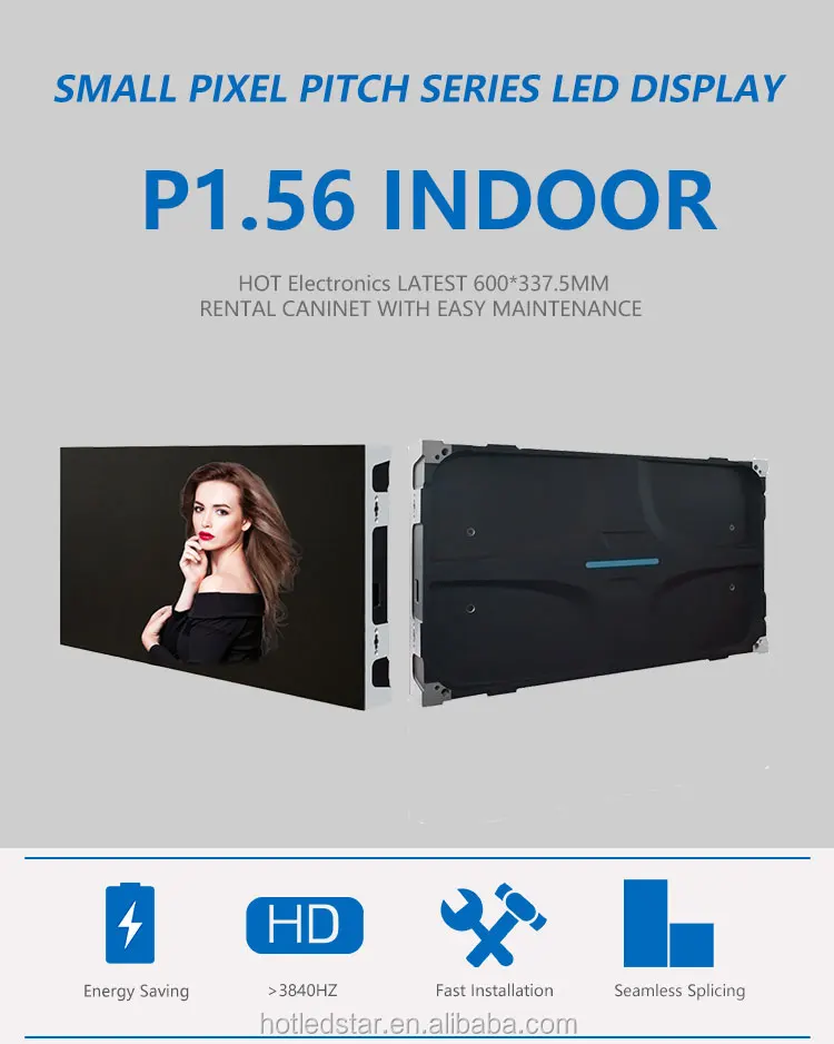 Indoor Led Display 8K P0.9 P1.25 P1.5 P1.6 P1.8 P1.9 P2.0 P2.5 4K UHD Led Video Wall Screen Led ...
