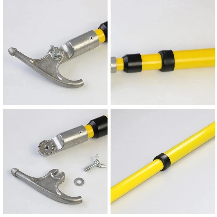 8m Fiberglass Sticks High Voltage Telescopic Hot Stick High Repuchase ...