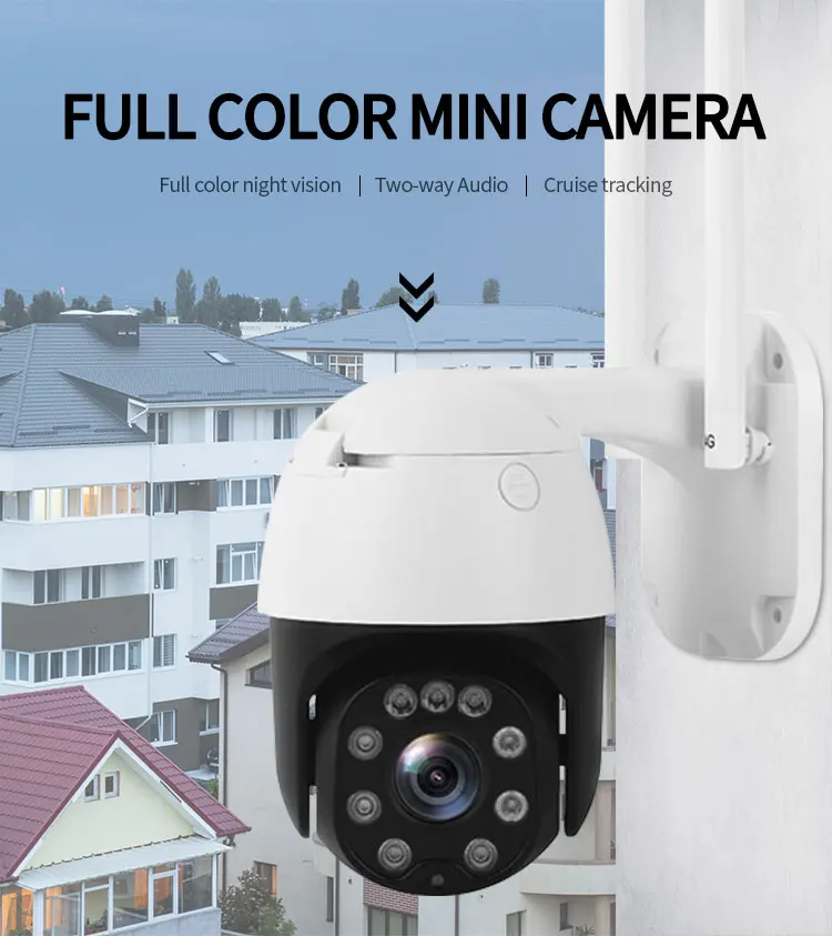 Wifi Mini Ptz Camera Outdoor 2mp 4x Zoom 4g Cctv Wireless Ip Mini Ptz ...