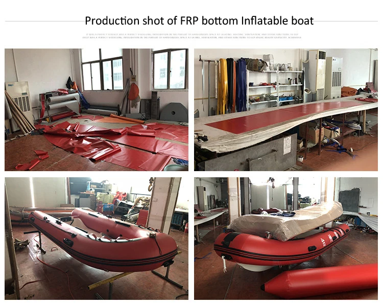 Ruber Boat Inflatable Center Console Fiberglass Boat Solar Marine Pvc ...