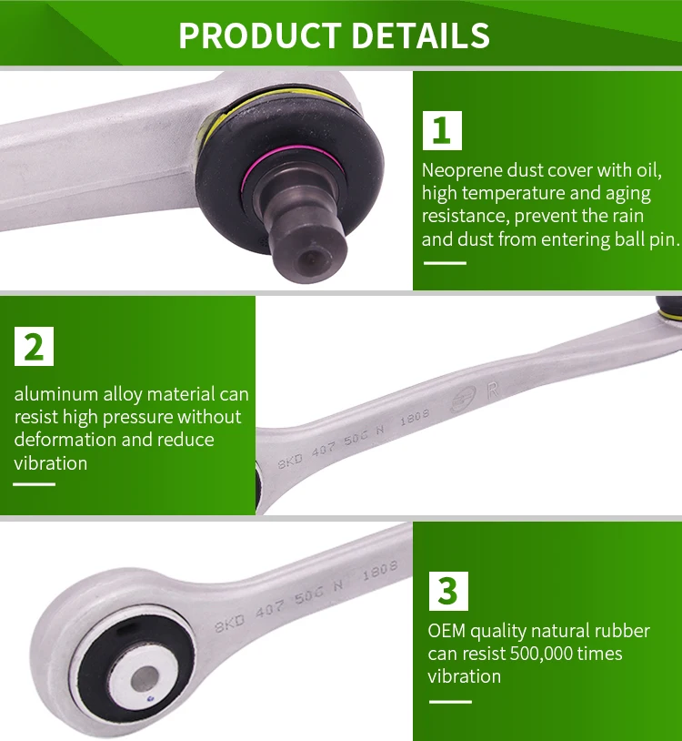 Oe 8k0407506n 8k0407506a Brazo De Control Superior Frontal Para Audi A4 ...