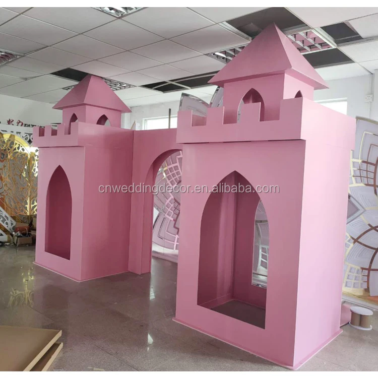 Princess Castle Backdrop - Elegant Wedding Party Decor