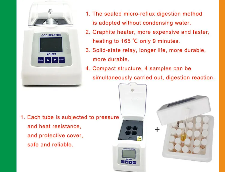 Portable LED Online COD BOD Analyzer - Customized Support