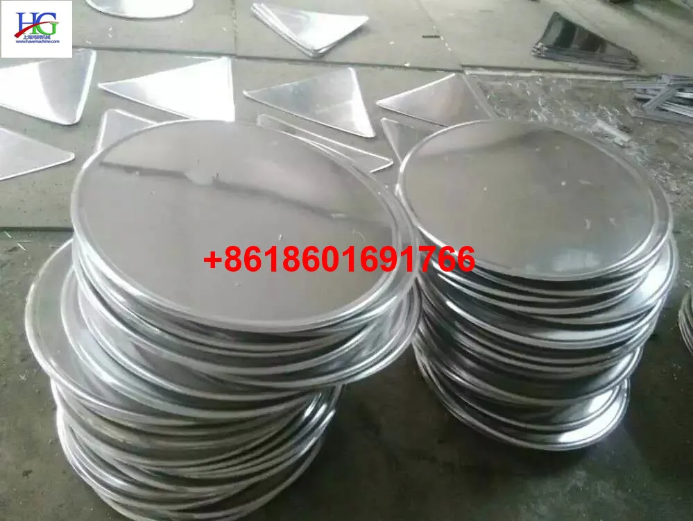 Circular Blanking Machine - Efficient Traffic Sign Cutting