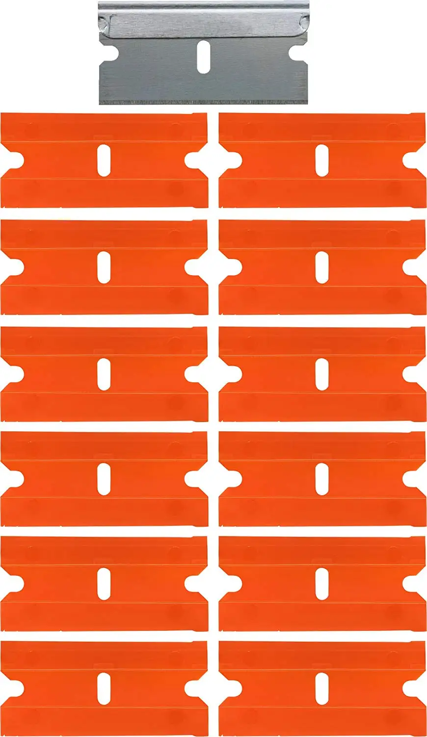 Razor Blade Scrapers With Replacement Steel Blades Glass Stovetops ...