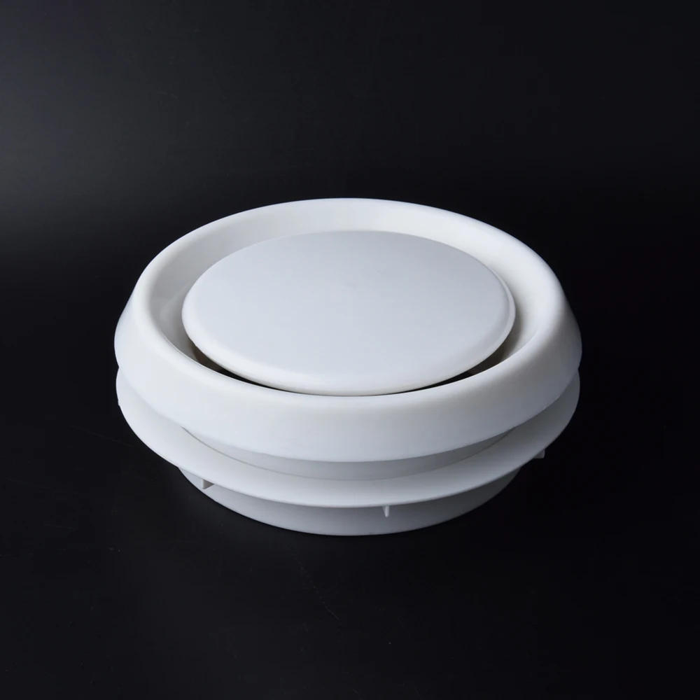 HVAC Adjustable Round Plastic Air Vents - Modern Diffusers