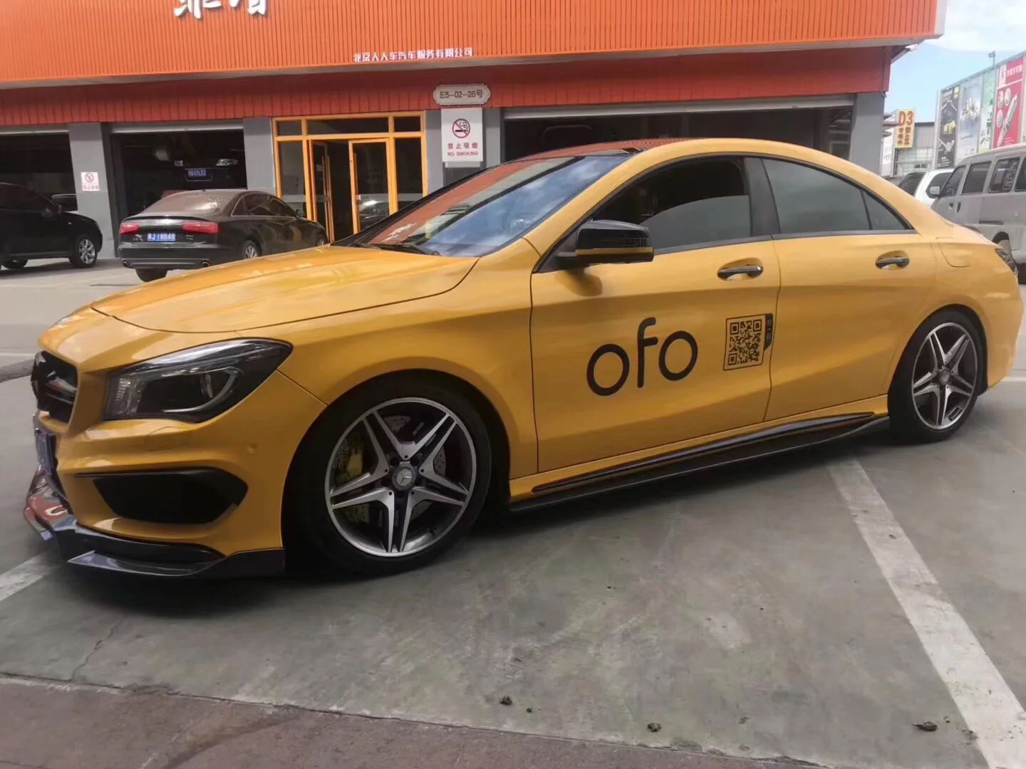 R1led Style Carbon Body Kit For Mercedes Benz Cla45 Amg Cla200 Cla250 ...