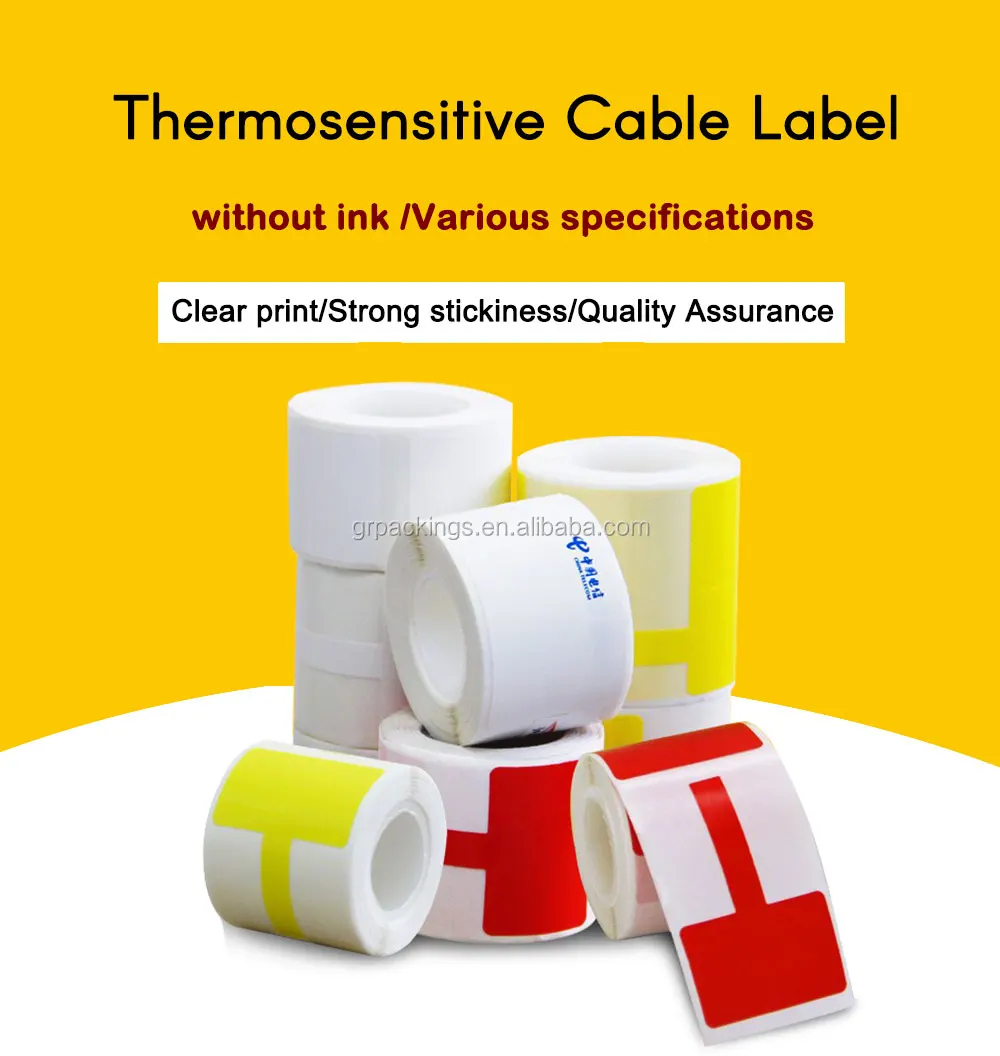 Durable Cable Labels - Waterproof & Tear Resistant Stickers