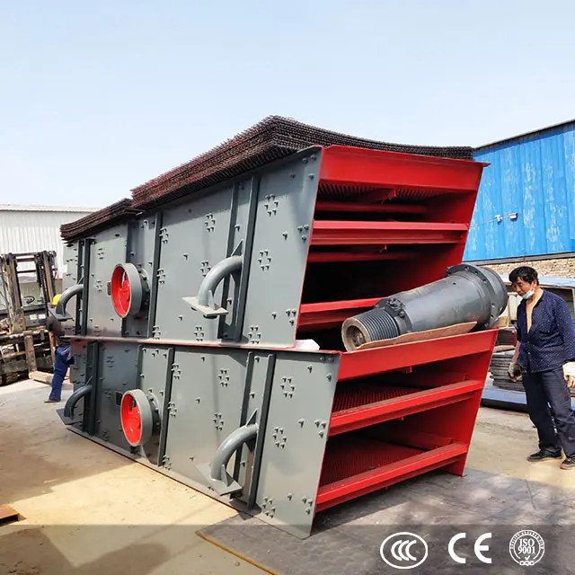 400tph Stone Screener Quarry Gravel Vibrating Screen Separator Plants ...