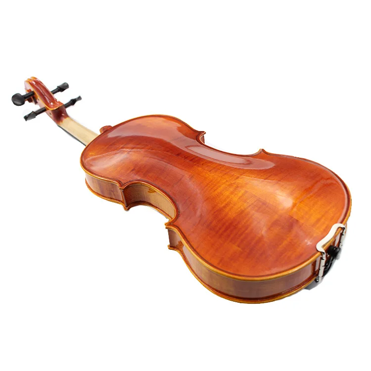 Yashi Handmade High Quality Violin Wholesale Natural Flamed Violin