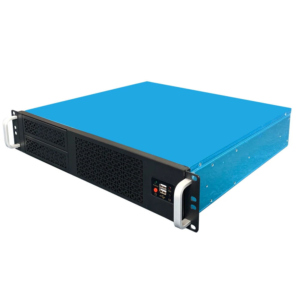2u Server Case 2 Hdd Industry Case Short Itx Case China Panel Rackmount ...