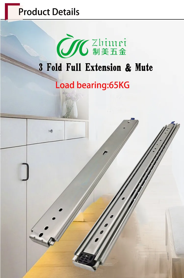 Full Extension Slides High Quality Drawer Heavy Duty Draw Slide - Buy ...