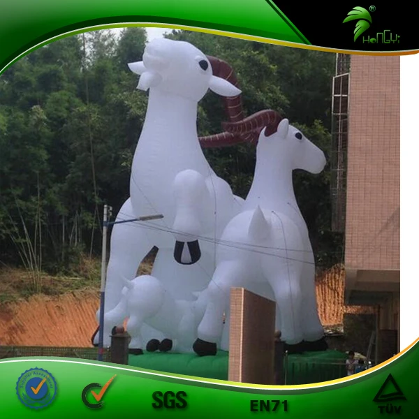 Giant Inflatable Goat - City Symbol & Animal Mascot Balloon