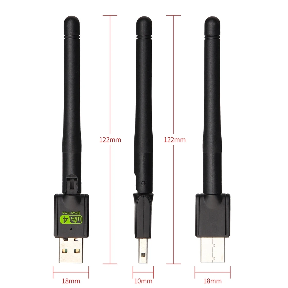 Realtek RTL8188GU USB Wifi Dongle - 150mbps Adapter