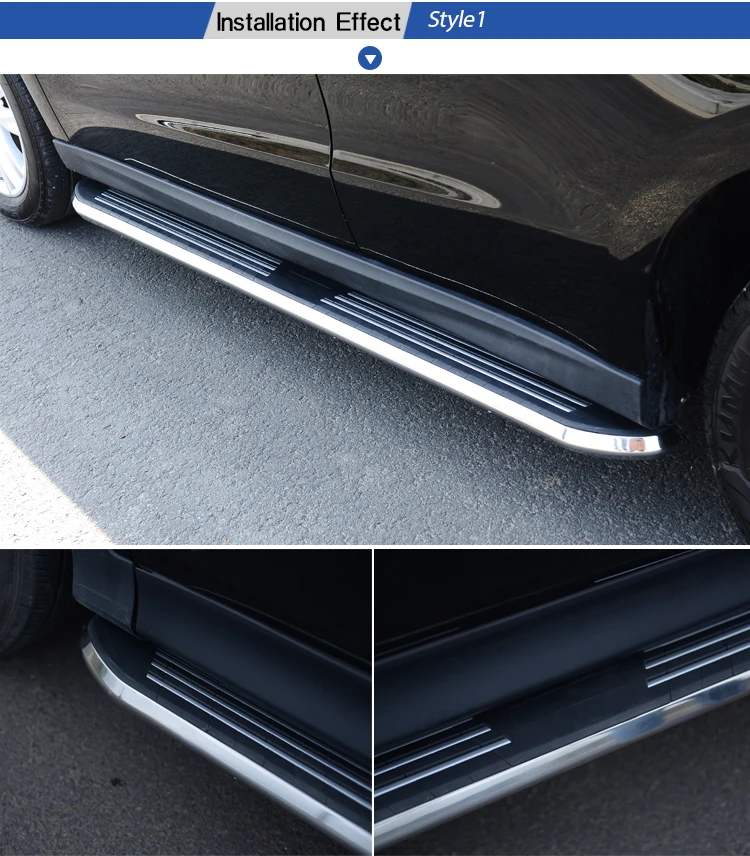 Car Universal Side Step Running Board For Toyota Rav4 Accessories 2009 ...